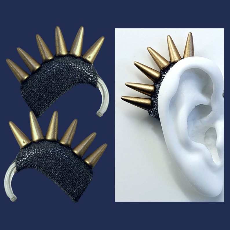 SPIKED Hearing Aid Skin | Hearing Aid Sleeve | Hearing Aid Jewelry ...