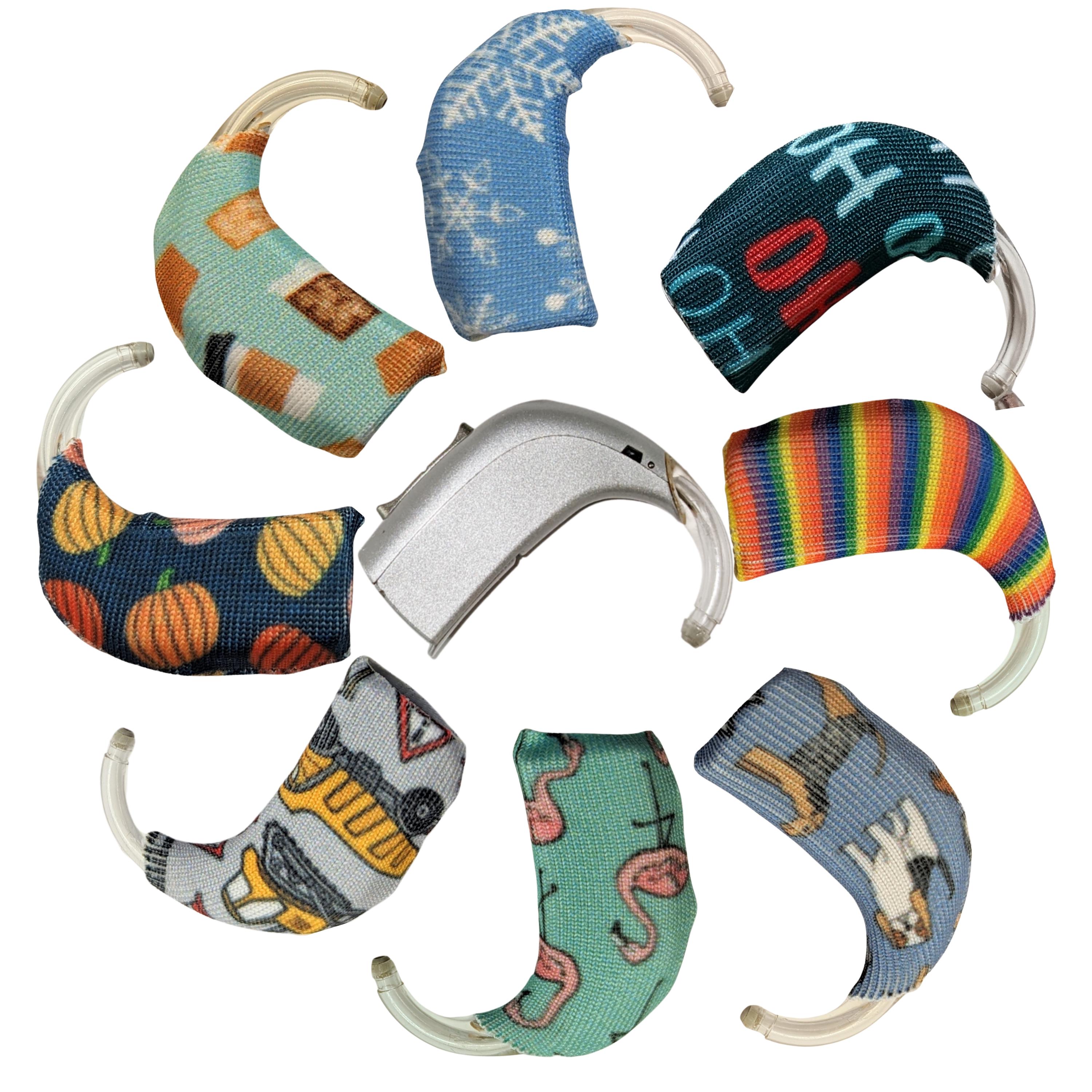 Hearing Aid Covers Sewing Pattern | Cochlear Implant | Fabric Hearing ...