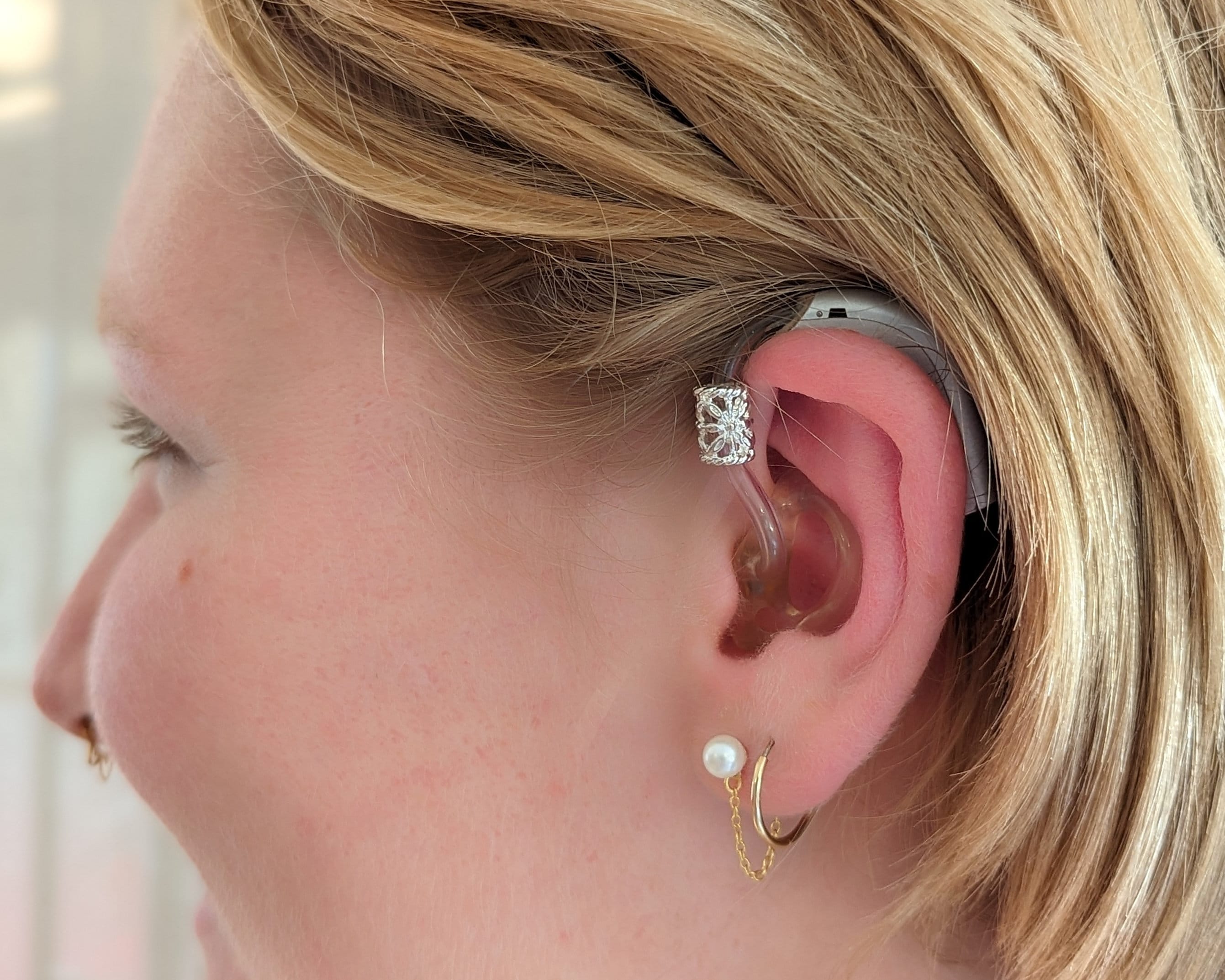 Hearing Aid Charm 1| Tube Rider | Hearing Aid Tube Cuff | Hearing Aid ...
