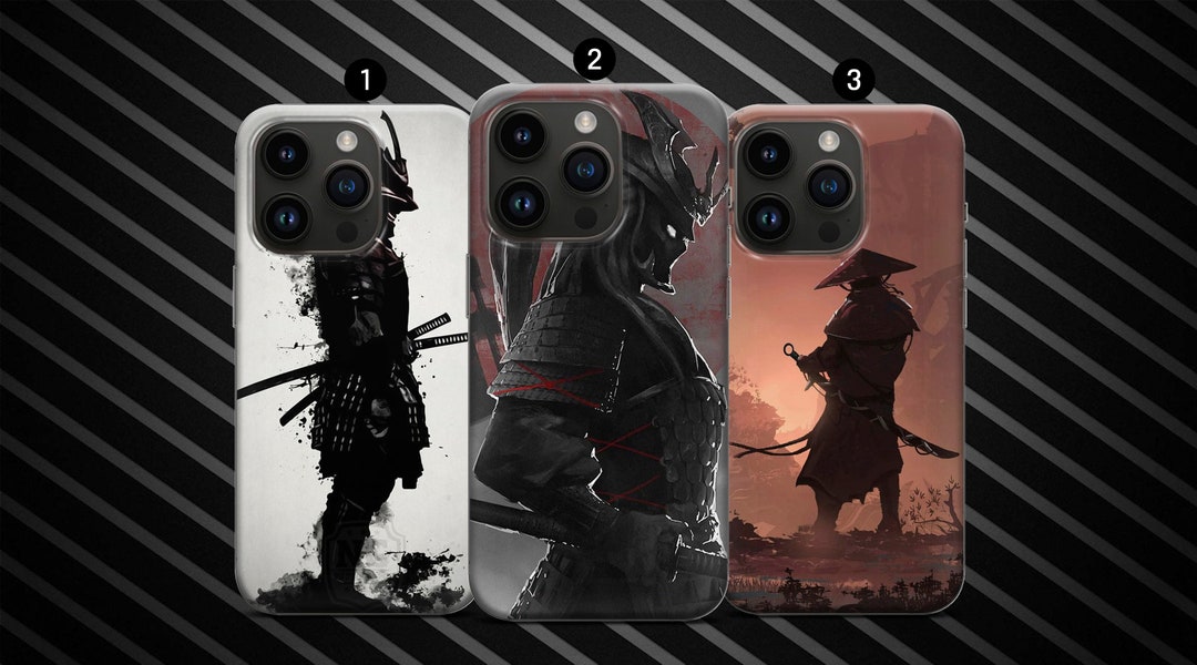 Japanese Art Samurai Sword Samurai Ninja Phone Case Iphone 14 - Etsy