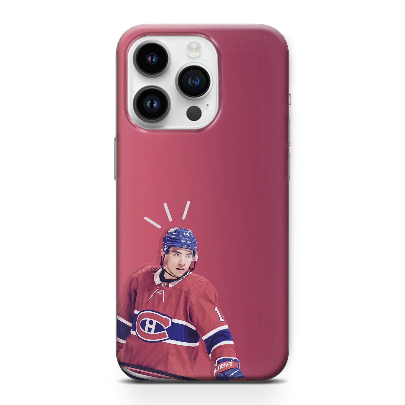 Montreal Canadiens Cole Caufield Hockey Iphone Case for Iphone - Etsy