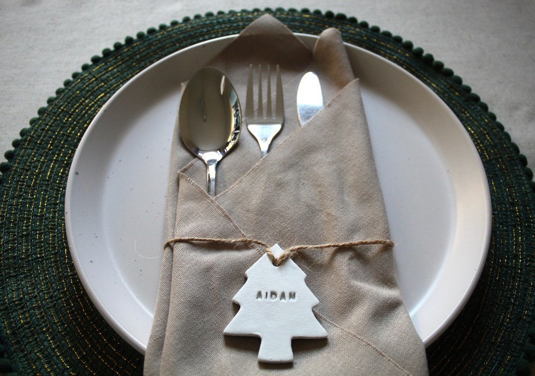 Christmas Name Places, Wedding Place Cards, Name Tags, Dinner Table ...