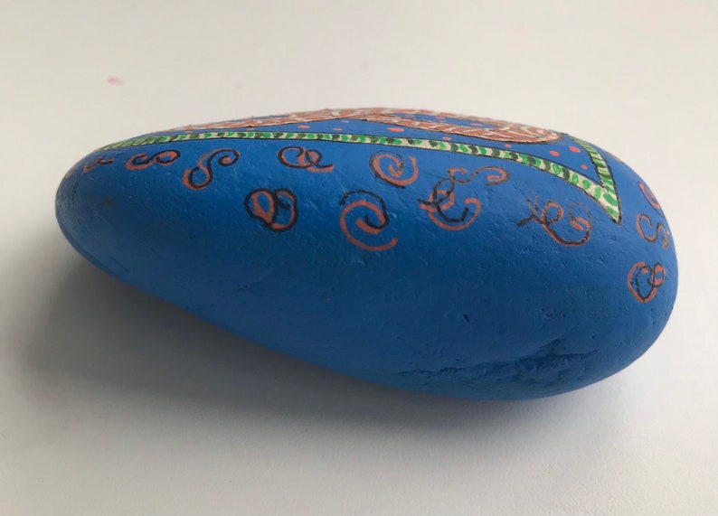 Hand Painted Rock/ Infinity Symbol | Etsy