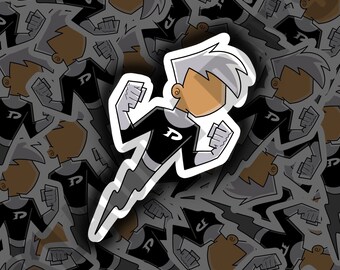 Danny Phantom Sticker | Etsy
