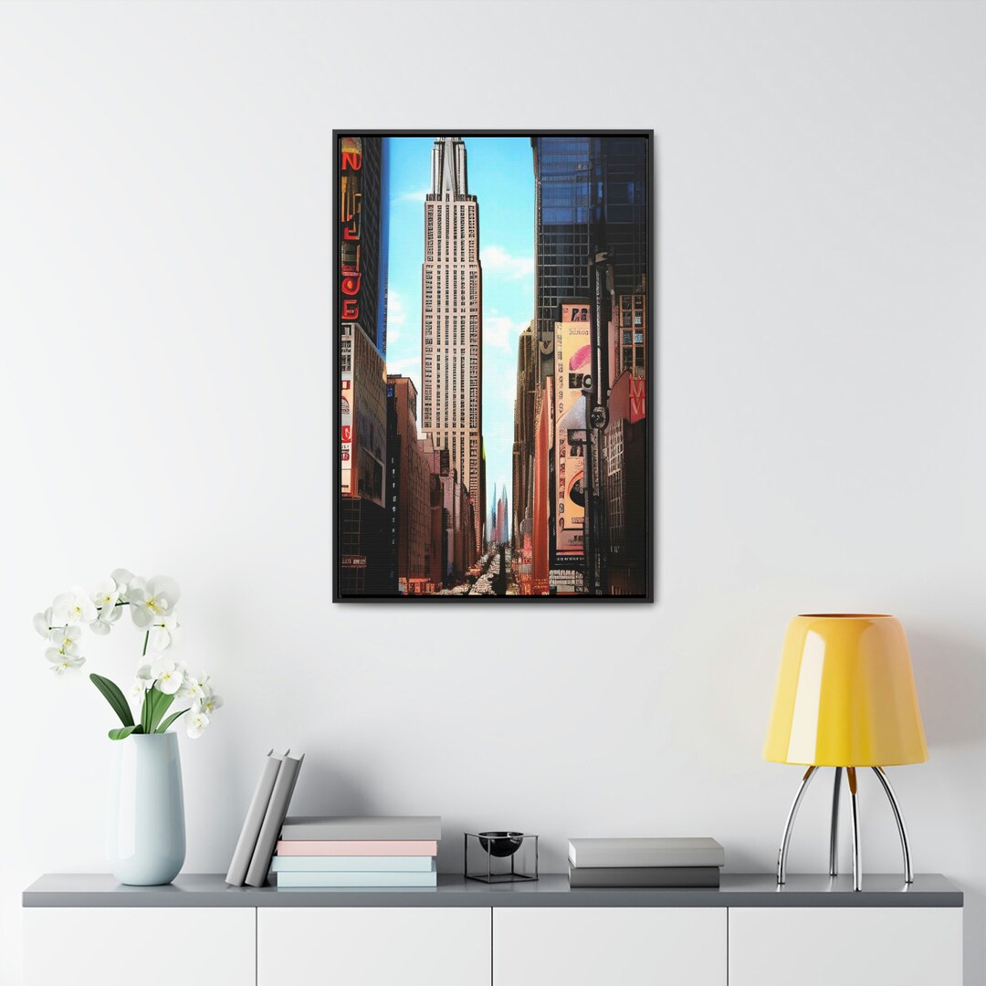 New York City Gallery Canvas Wraps, Vertical Frame - Etsy