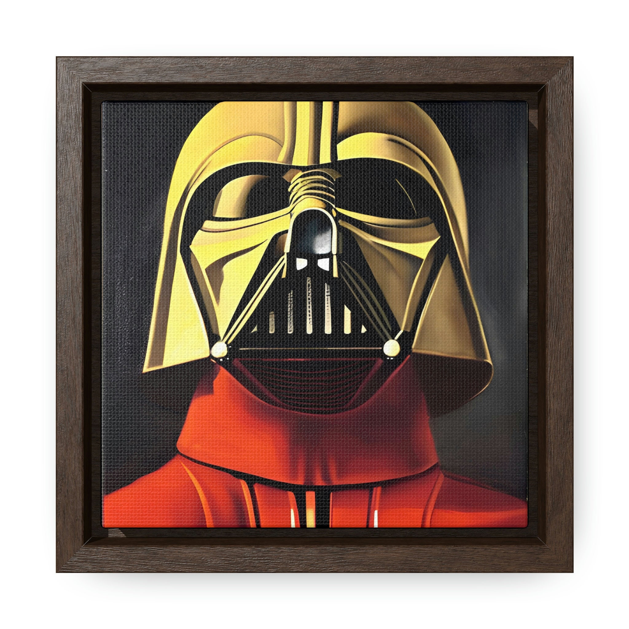 The Dark Lord Reimagined: Darth Vader Art Print Canvas Wraps, Square ...