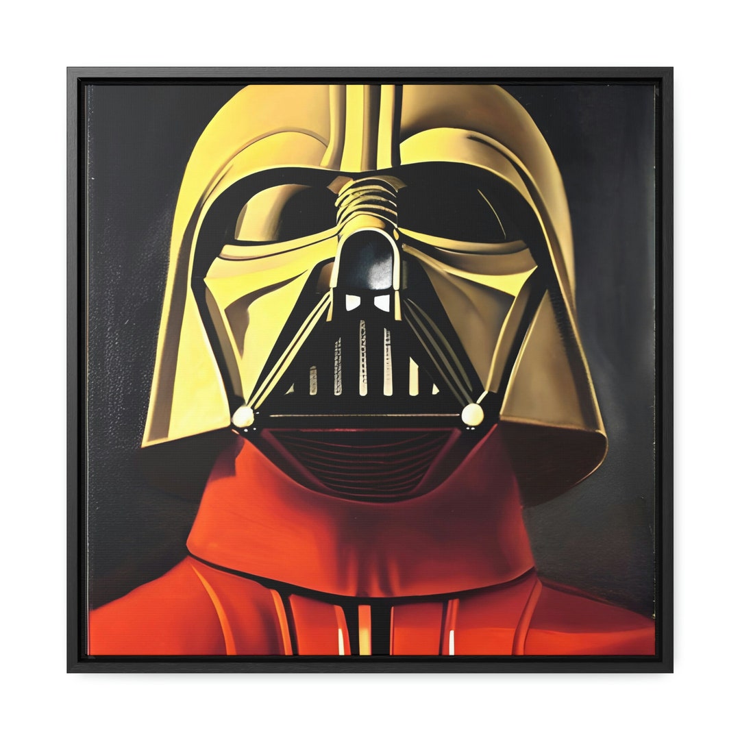 The Dark Lord Reimagined: Darth Vader Art Print Canvas Wraps, Square ...