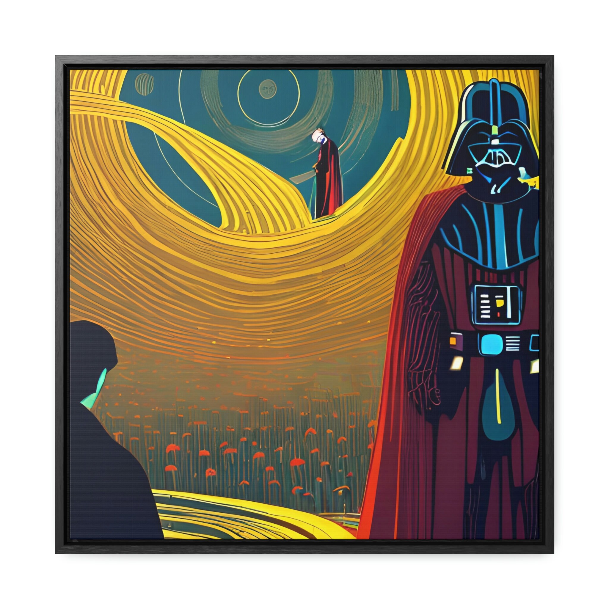 The Authentic Style of Darth Vader: an Star Wars Masterpiece Canvas ...
