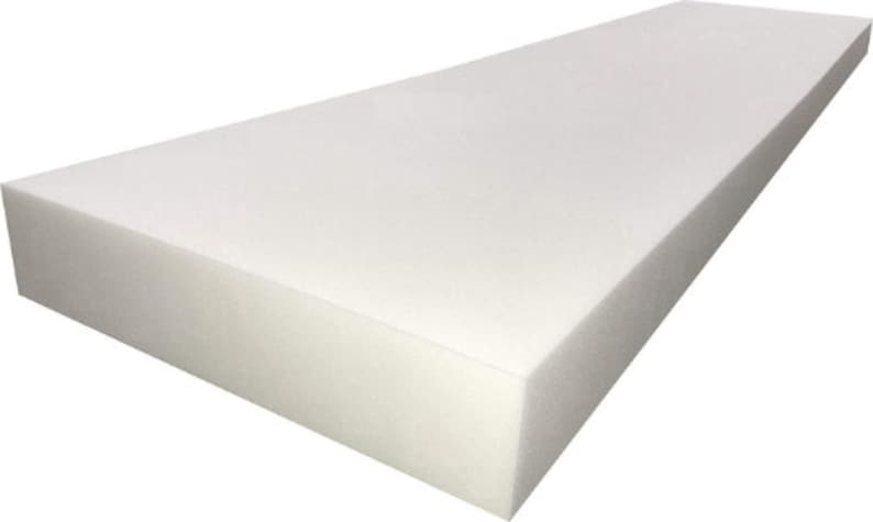 Foamyfoam 1" X 24" X 72" High Density Upholstery Foam Cushion (seat ...