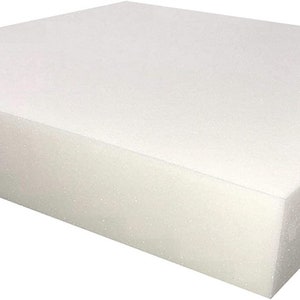 Foamyfoam 6" X 24" X 72" High Density Upholstery Foam Cushion (seat ...