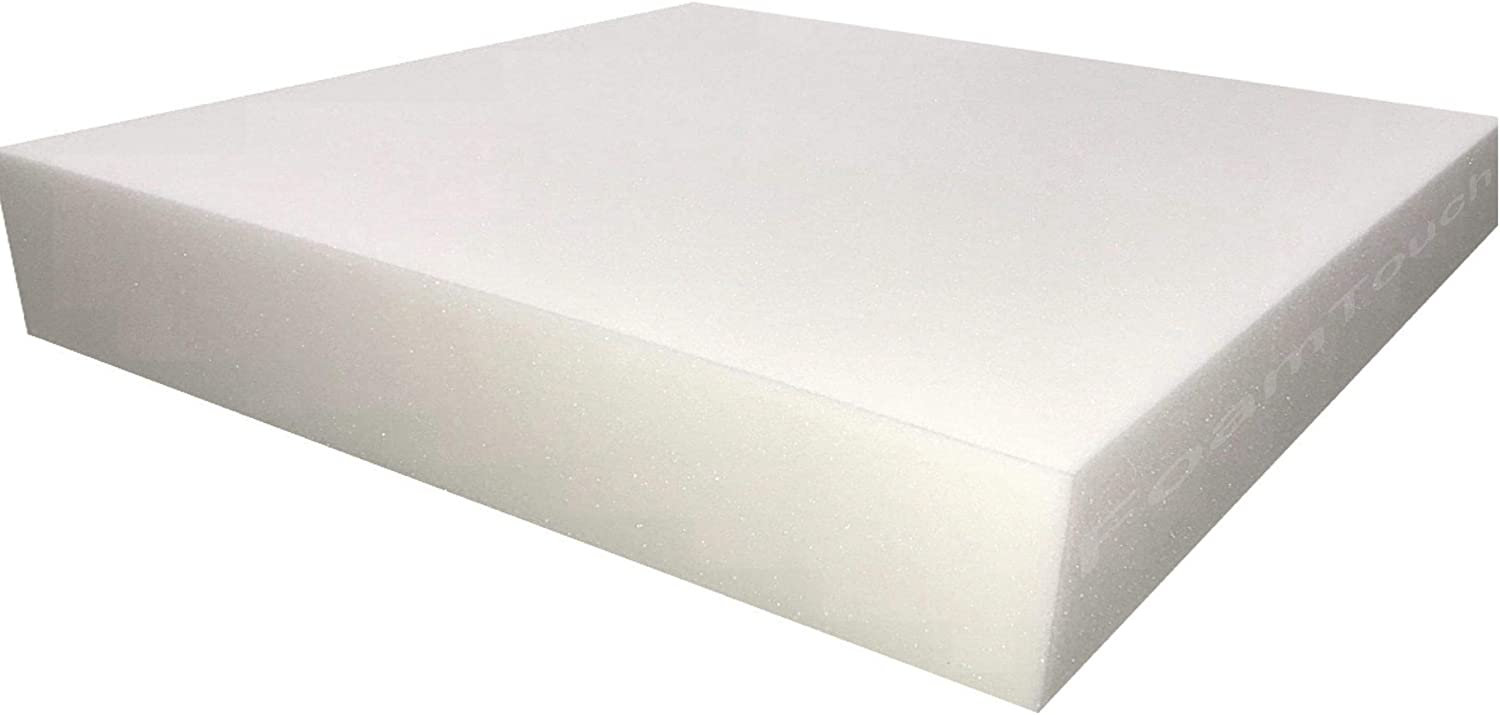 Foamyfoam 4" X 24" X 24" High Density Upholstery Foam Cushion (seat ...