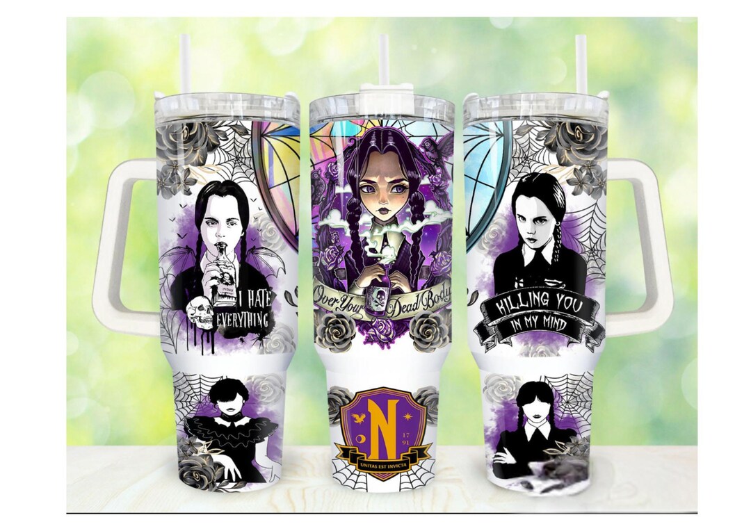 Angel From Stitch, Printed Stanley Style Water Cup, Beaker, Ohana - Etsy