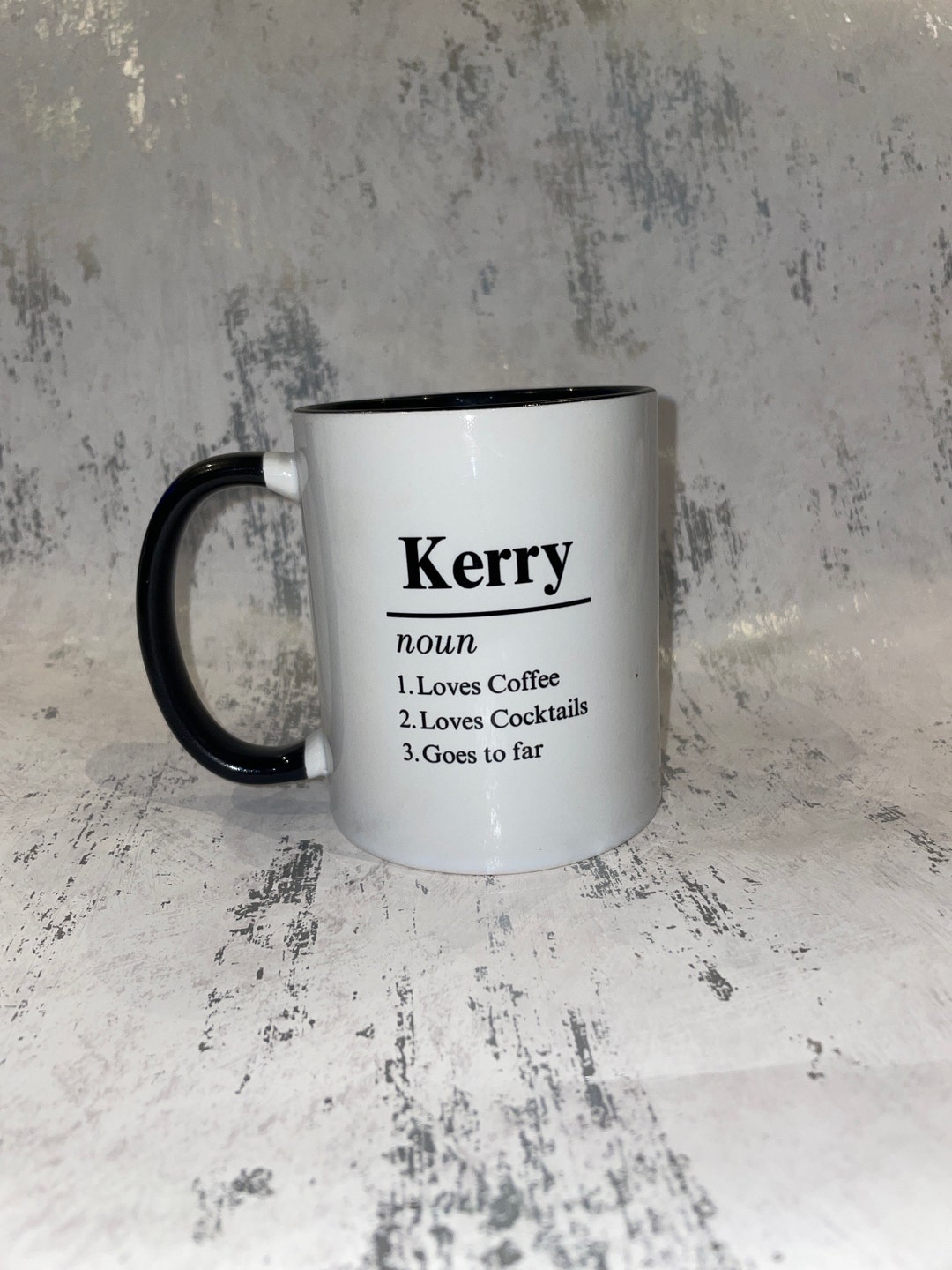 Personalized Noun Definition Mug, Custom Name Gift - Etsy