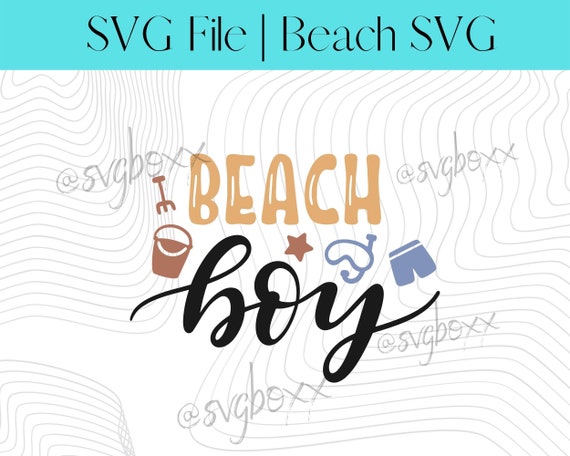 Beach Boy Svg Beach Svg Svg for Cricut Summer Svg File | Etsy