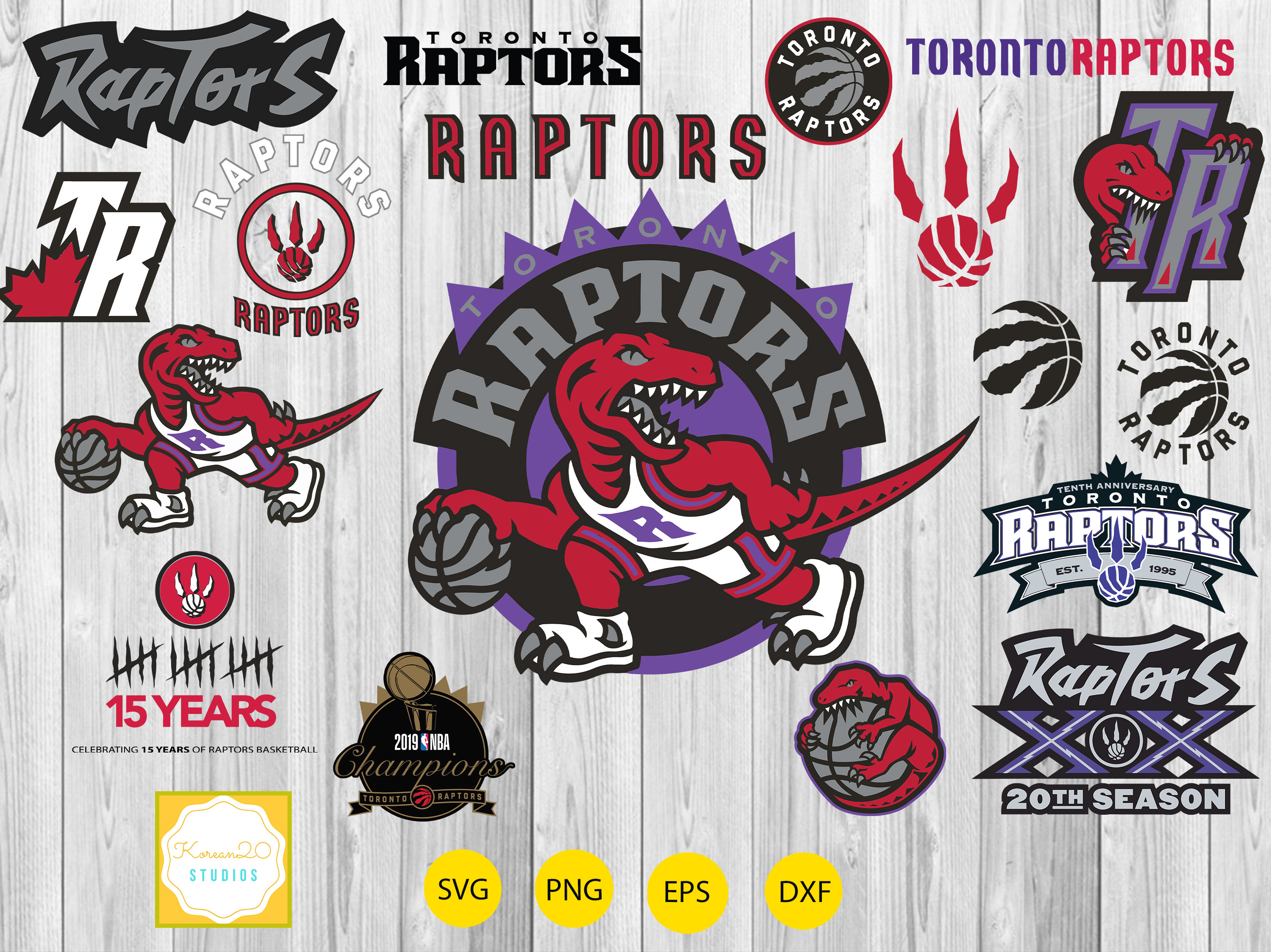 Toronto Raptors Svg NBA Sports Logo Basketball Bundle Sport | Etsy