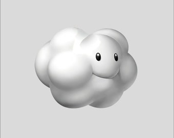 Super Mario Cloud | Etsy