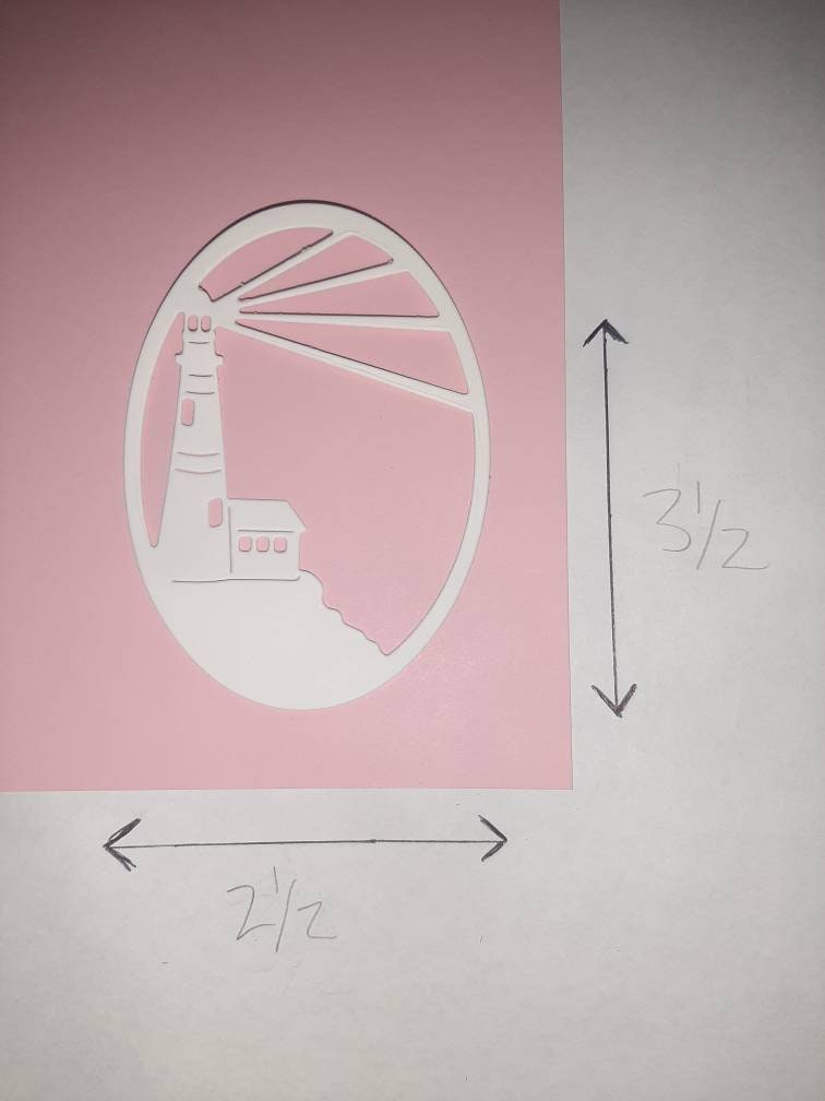 Lighthouse Die Cut - Etsy