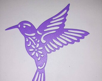 Hummingbird Die Cut | Etsy