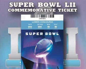 Super Bowl Lii | Etsy