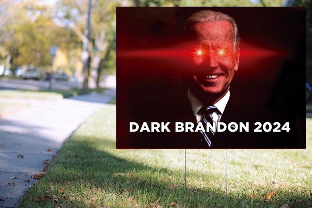 Dark Brandon 2024 Yard Sign Double Sided 18x24 - Etsy