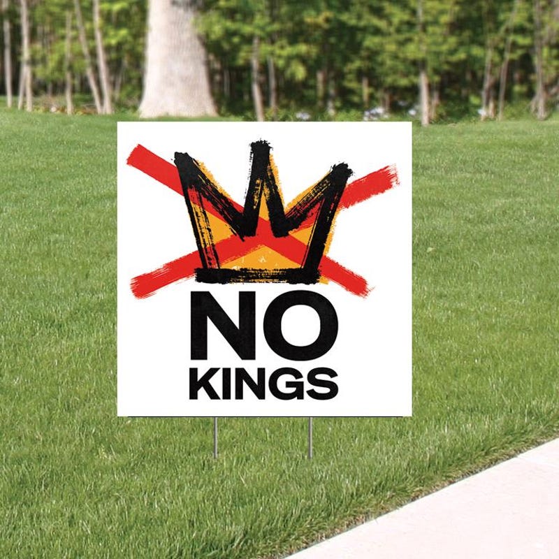 No Kings Day Posters - Etsy