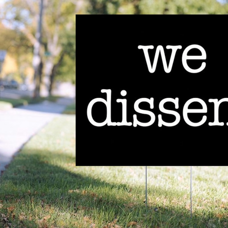Pro Democracy Yard Signs - Etsy