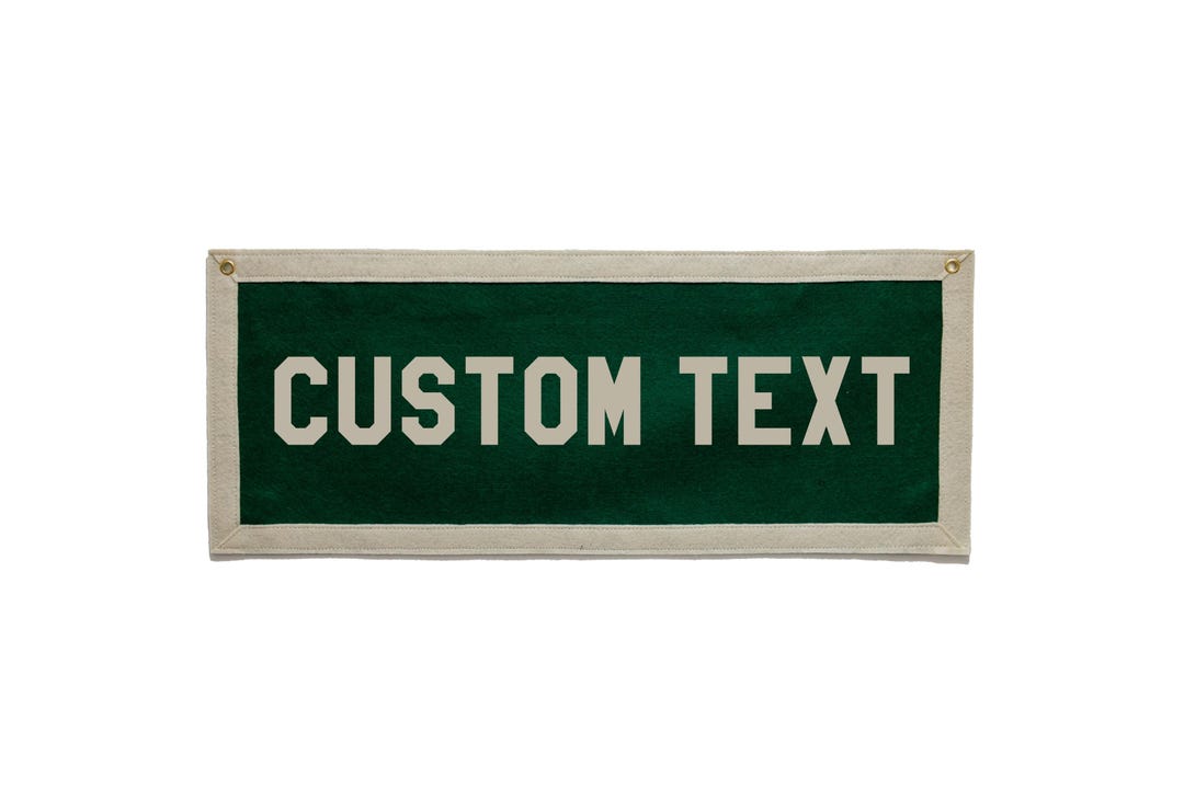 Custom Felt Banner | Wall Art | 50x20cm - Etsy