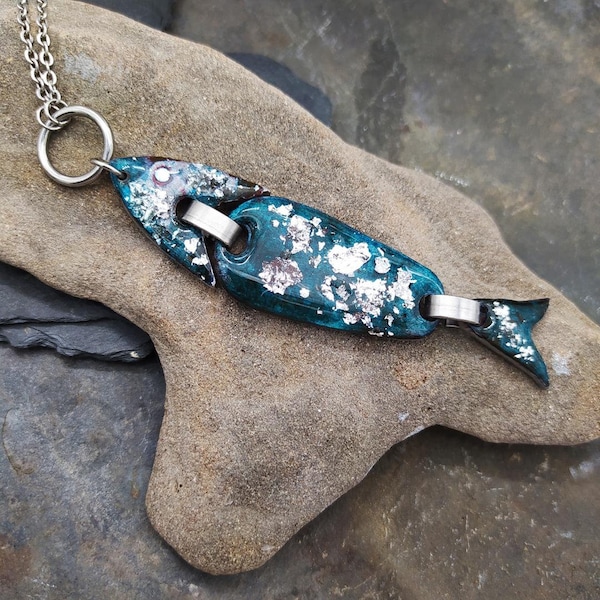 Fish Pendant - Etsy