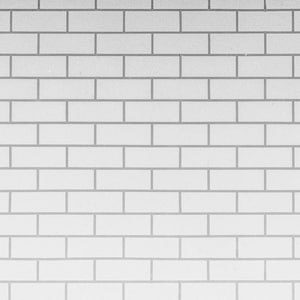 White Brick Wall Textures Woven Self-adhesive Easily-removable ...