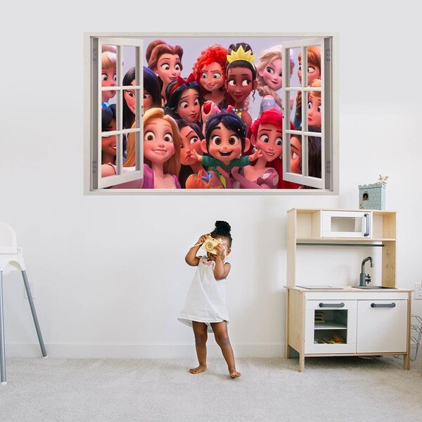 3d Window Wall Decal - Etsy