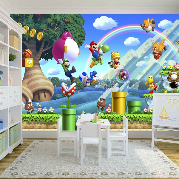 Video Game Mural - Etsy