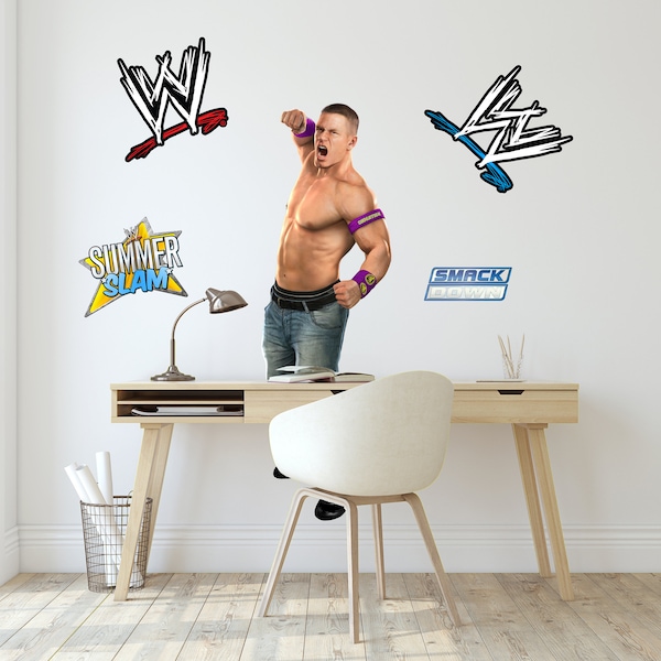 Wwe Wall Decal - Etsy