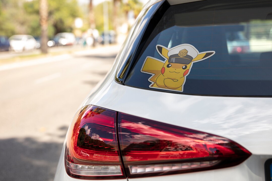 Cartoon Characters Car Sticker Decal Art Window, Hood, Fuel Pump, Door ...