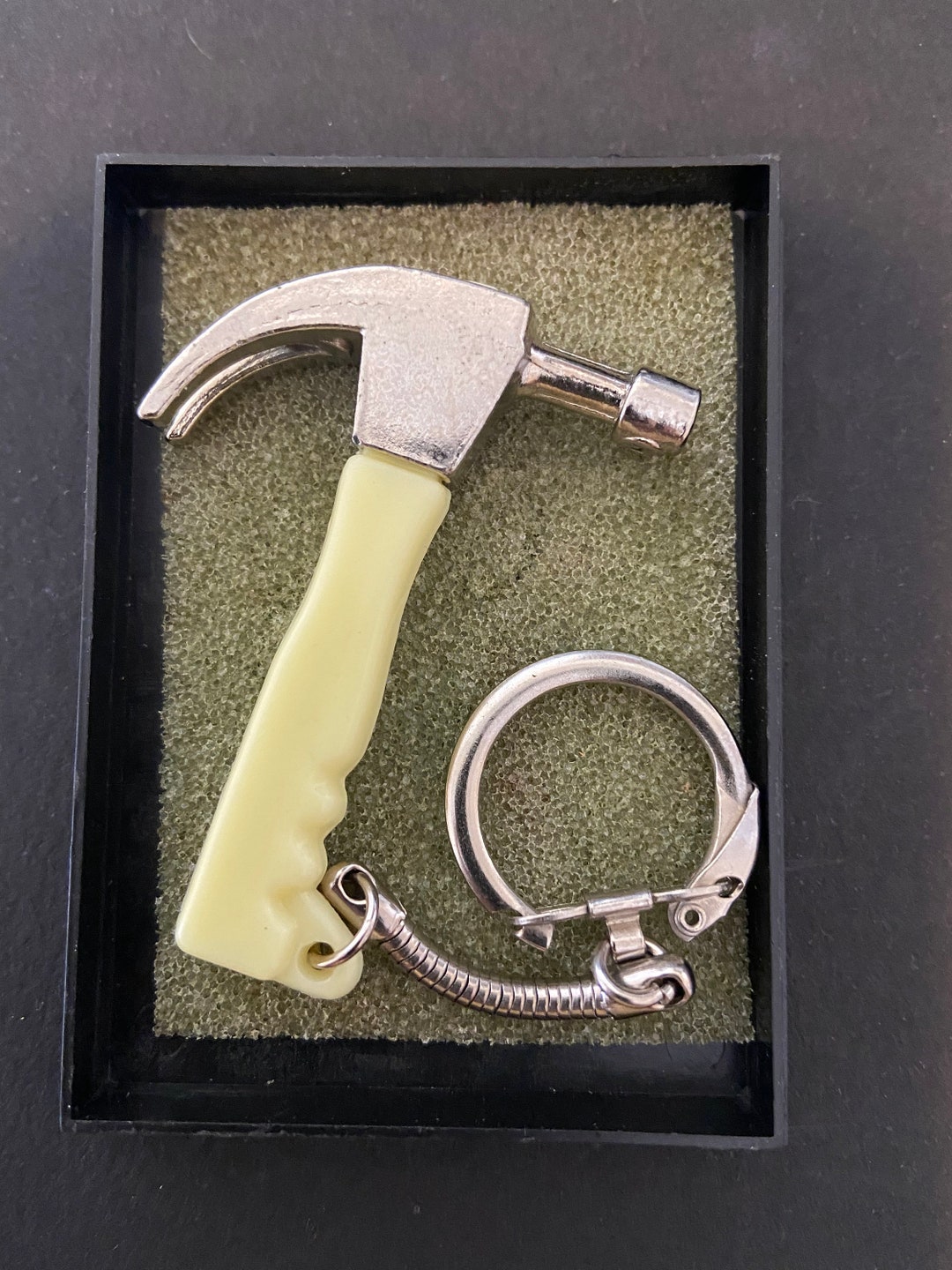 Vintage Miniature Hammer or Wrench Keychain - Etsy
