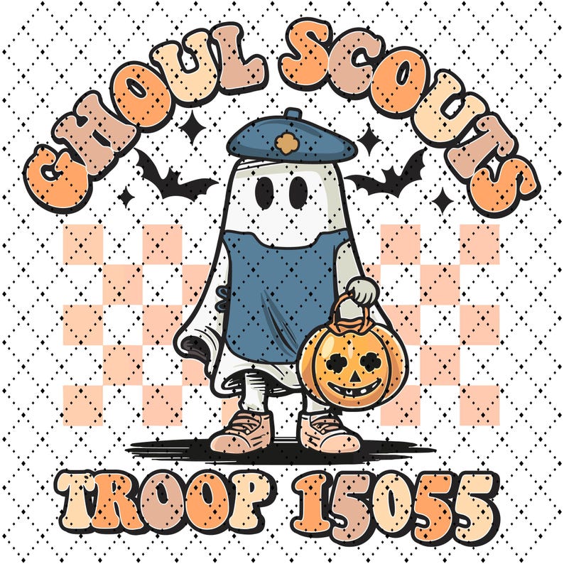 Ghoul Scouts - PNG and EPS - Digital Files - Daisy Customize Troop ...