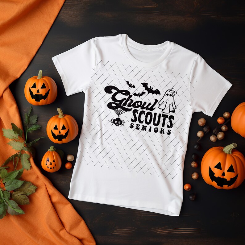 Girl Scouts Halloween Trefoil - PNG and SVG - Digital Files - Single ...