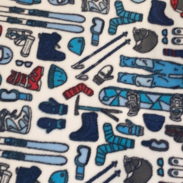 Ski Fleece Blanket - Etsy