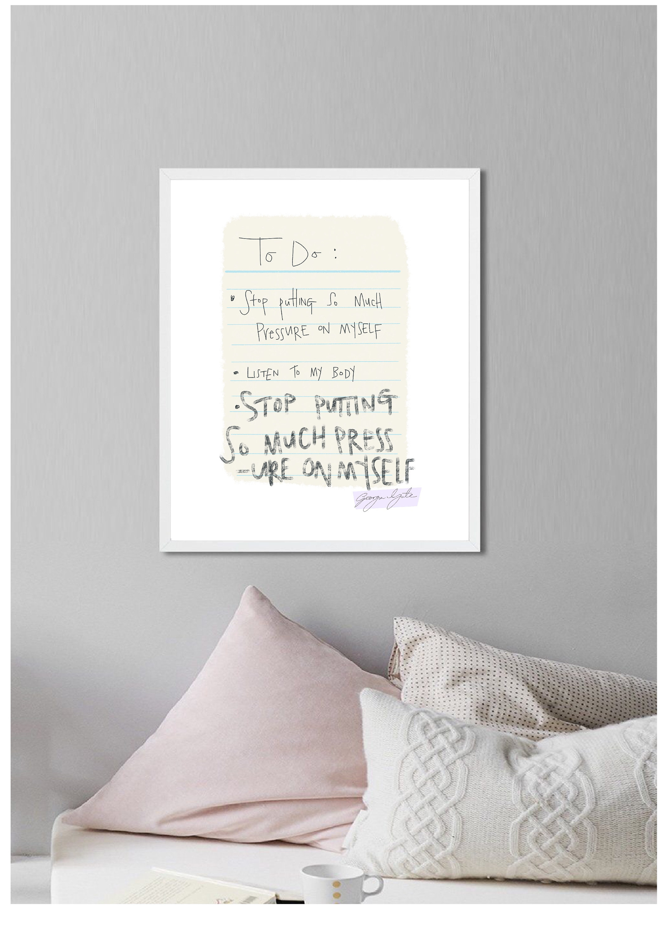 Mental Health Pressure Relax Reminder Print Digital - Etsy