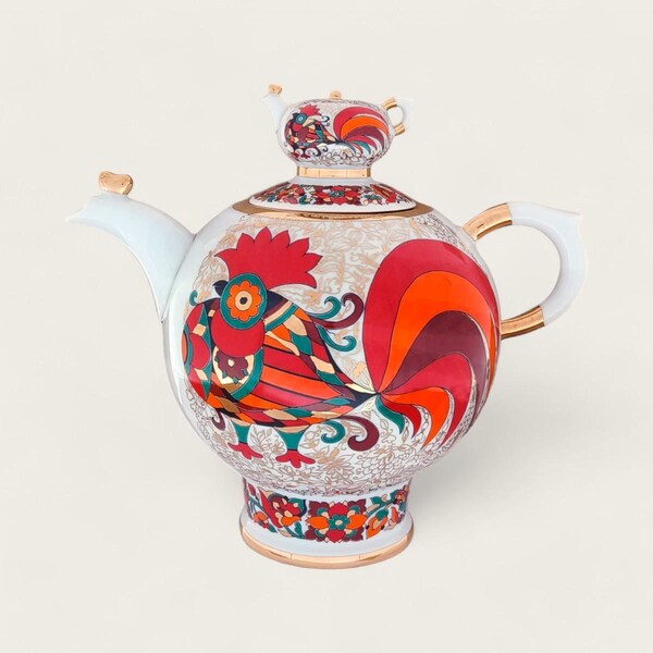 Russian Teapot - Etsy