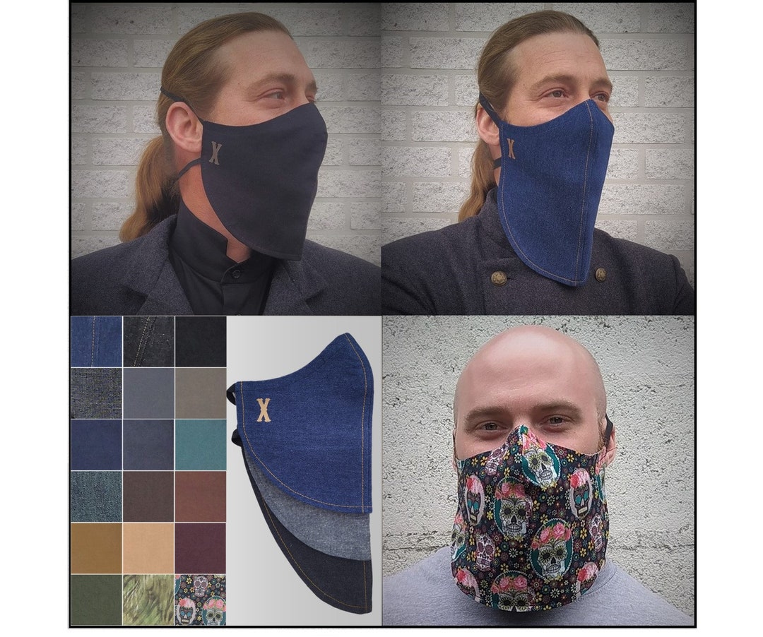 Excalibur Beard Mask - Classy, Reusable, Washable Facemask for Beard ...