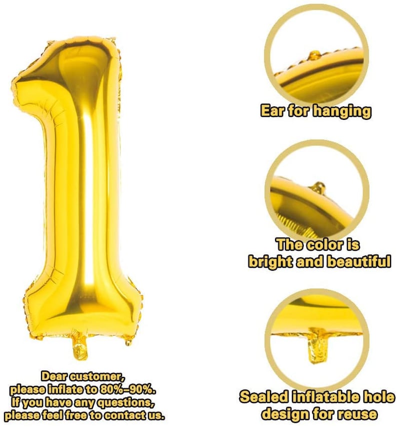 21 Number Balloon 21st Birthday Decorations Gold Balloons - Etsy