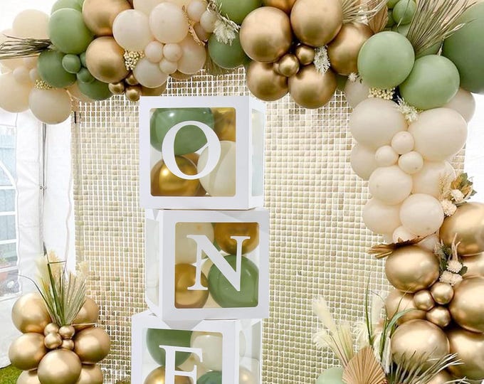 Custom Balloon Boxes for All Occasions, Balloon Box Letters, One ...