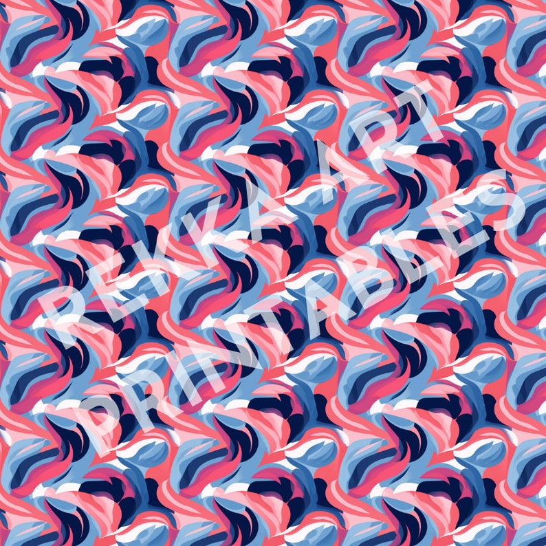 20 Georgia O'keeffe Inspired Design Printable Papers | Scrapbook Papers ...