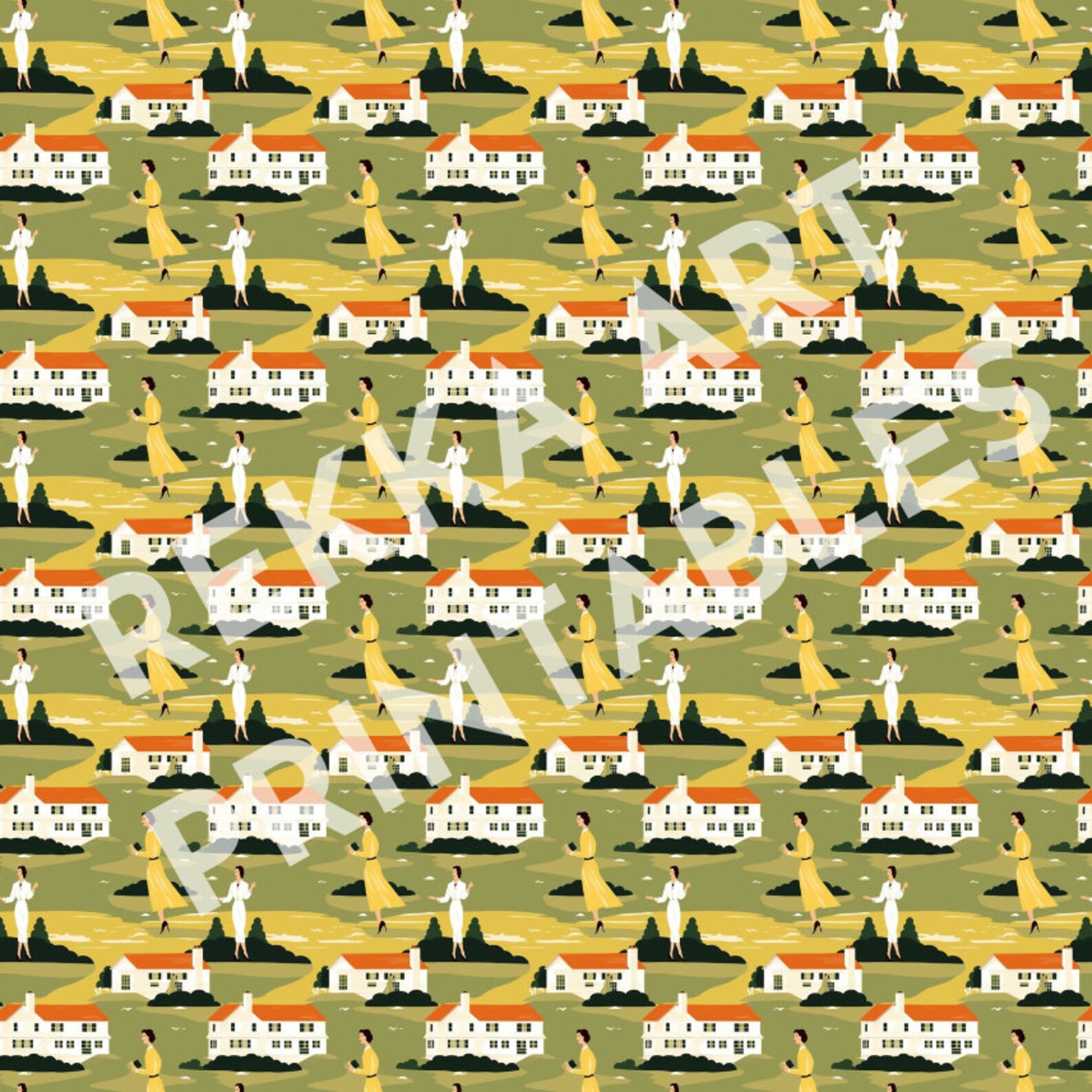 20 Edward Hopper Inspired Design Printable Papers Scrapbook Papers ...