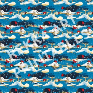 20 Salvador Dali Inspired Design Printable Papers | Scrapbook Papers ...