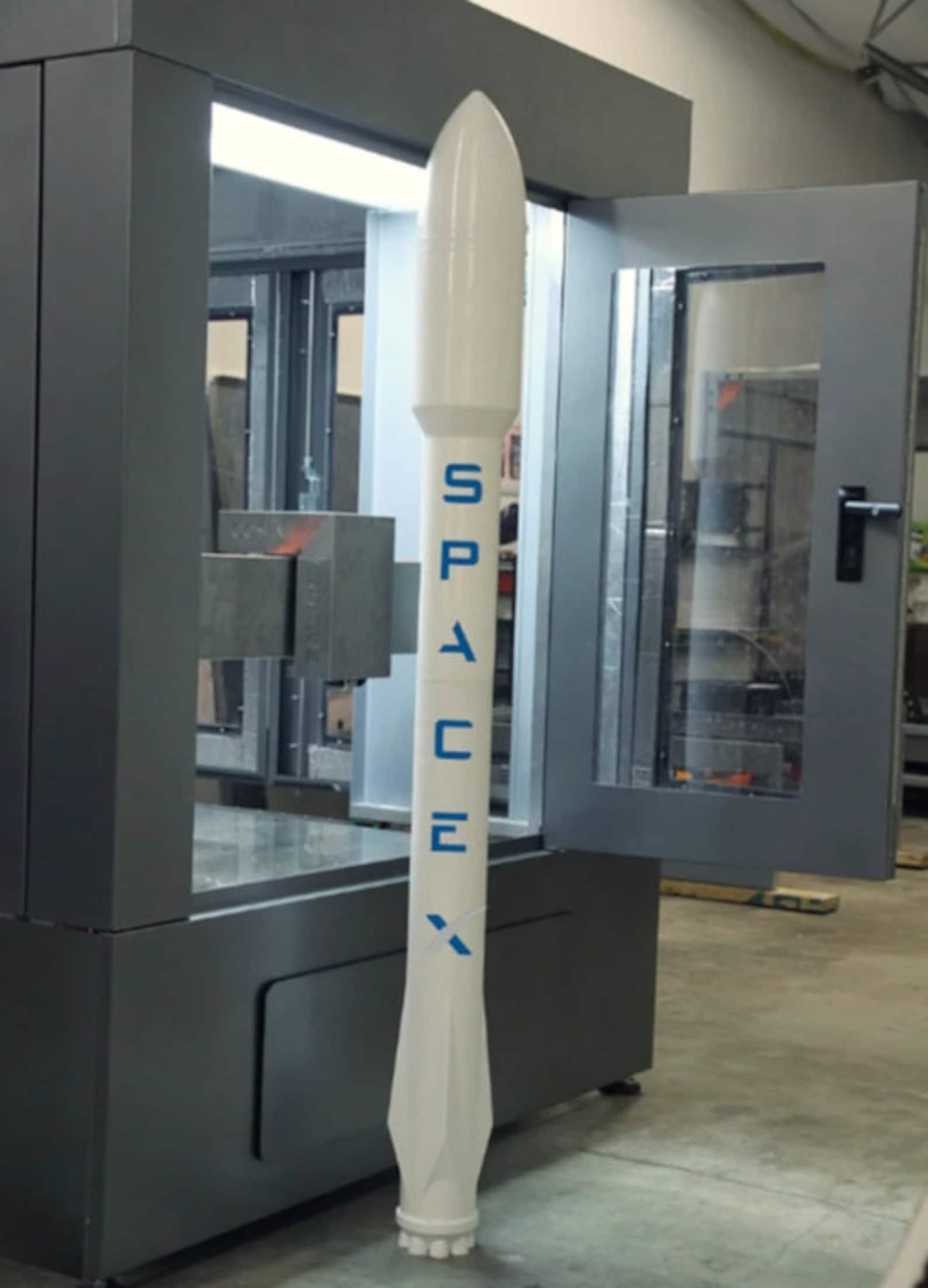 DIY Falcon 9 Spacex Rocket Crew Dragon Model 3D Printed KIT | 1:87 ...