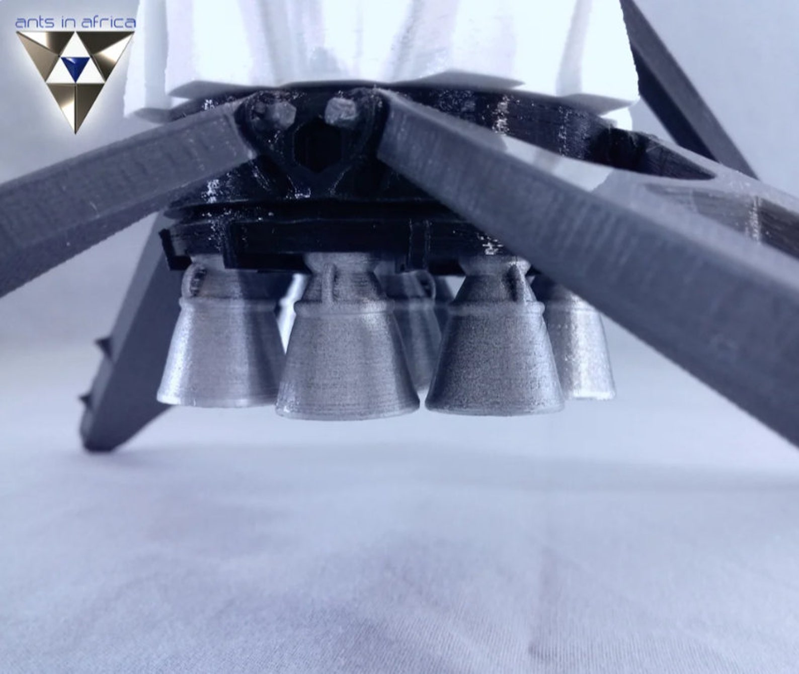 DIY Falcon 9 Spacex Rocket Crew Dragon Model 3D Printed KIT | 1:87 ...