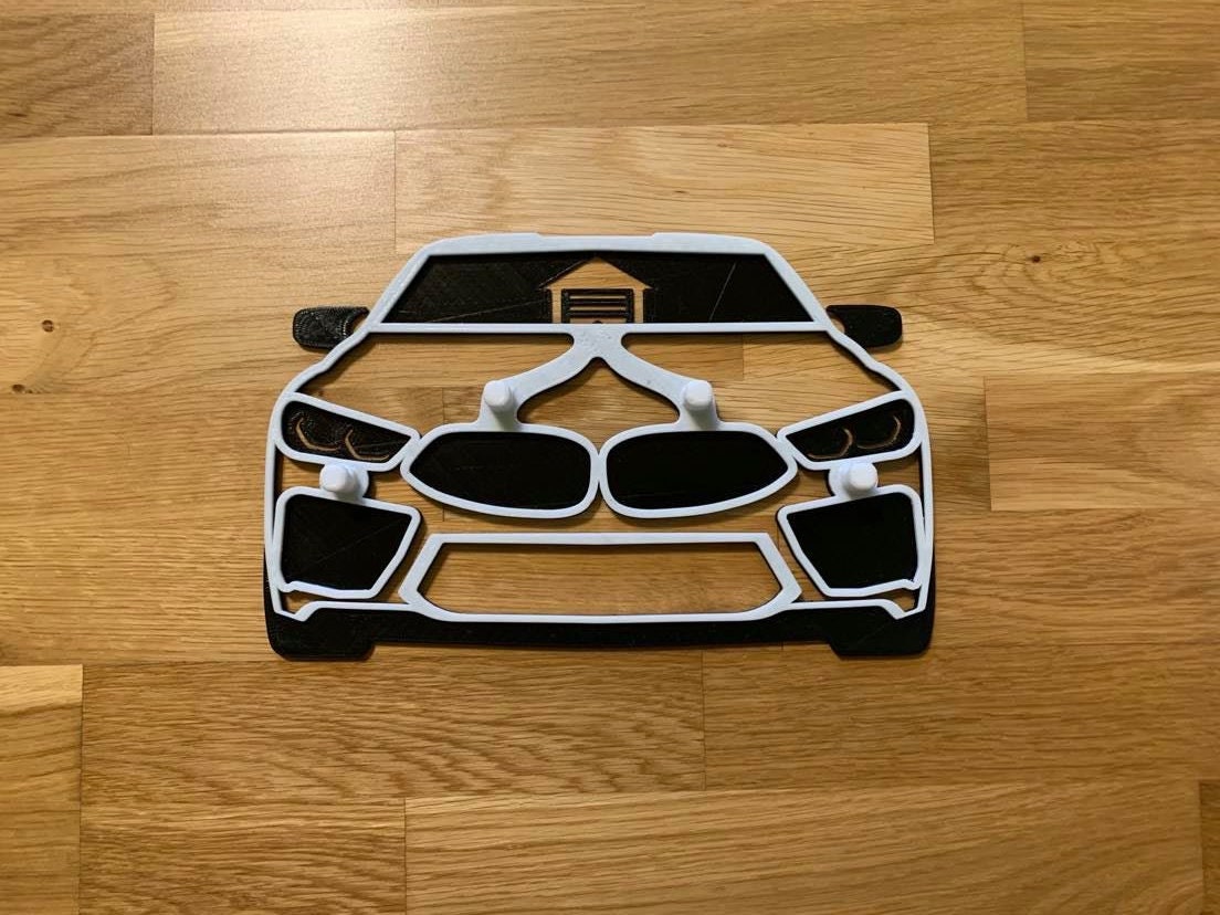 BMW Key Holder for Wall - 3D Printed - Etsy
