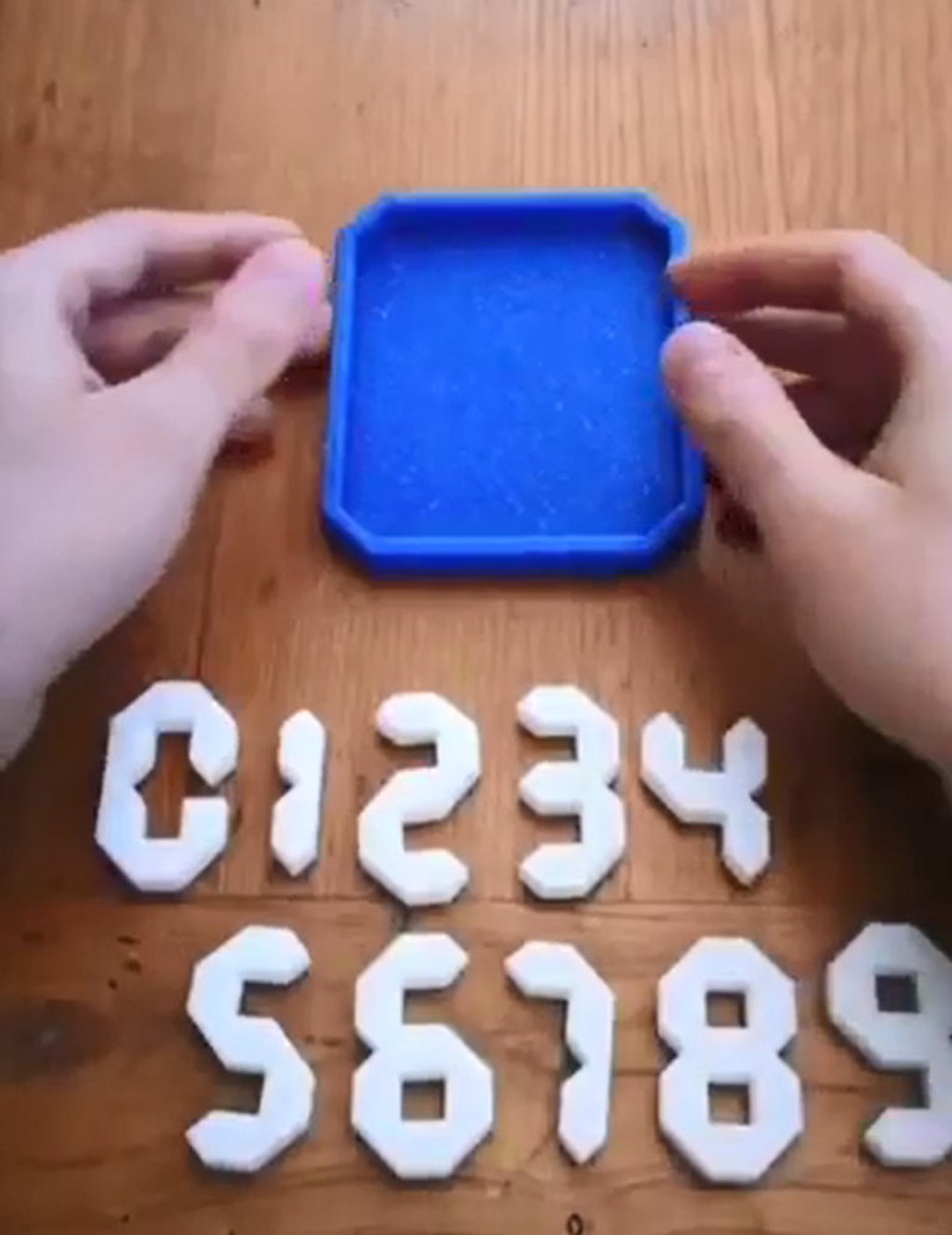 3D Numbers Puzzle Brain Teaser Game Toy Educational Kids Gift - Etsy