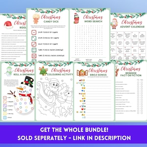 Christmas True or False Quiz, Fact or Fiction, Christmas Family Game ...